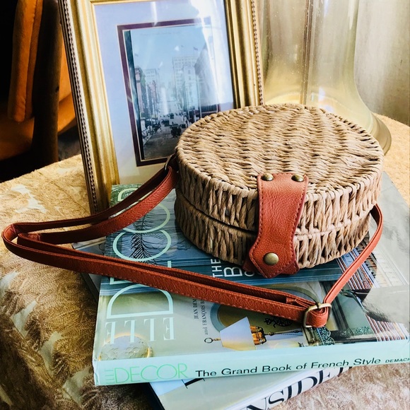 Beach | Bags | New Circle Woven Natural Purse Bag | Poshmark